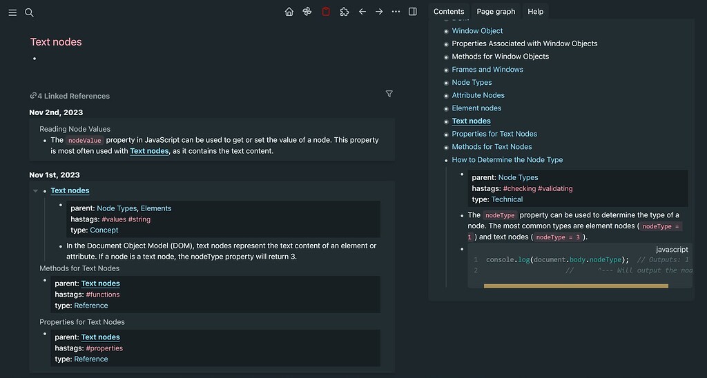 Current Page Reference Styler - Look what I built - Logseq