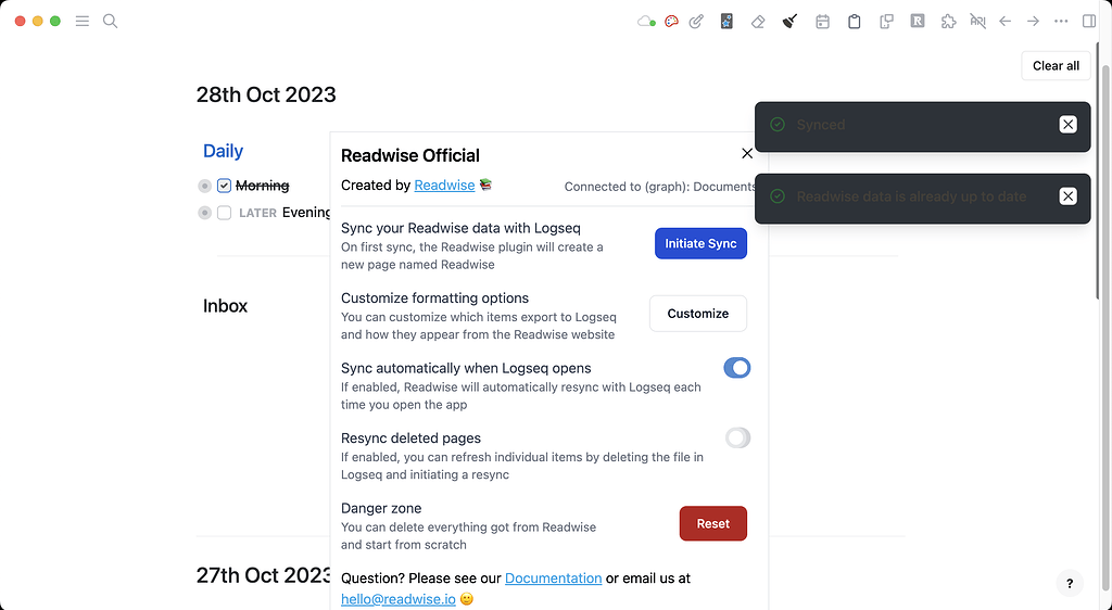 Corrupted CSS/Themes - Bug Reports - Logseq