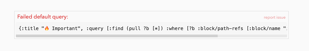 Failed default query in Journal template - Questions & Help - Logseq