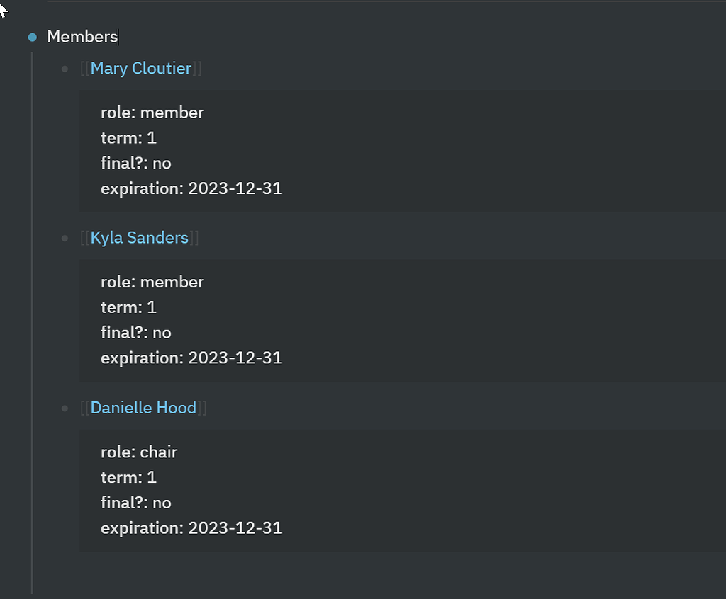 Query for blocks with a specific parent on the current page - Questions & Help - Logseq