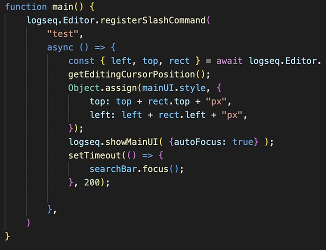 How To Make Input Field Autofocus Questions Help Logseq
