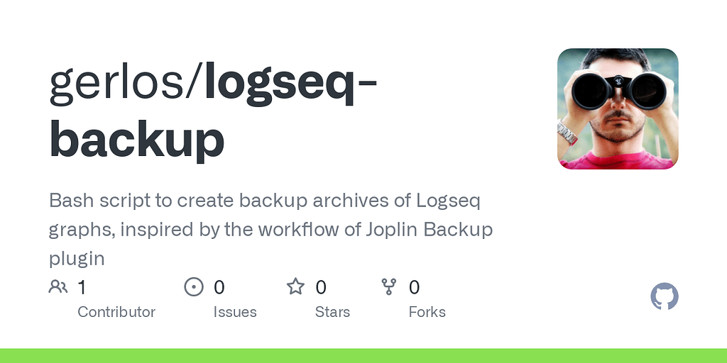 A backup script for both Linux and macOS - Look what I built - Logseq