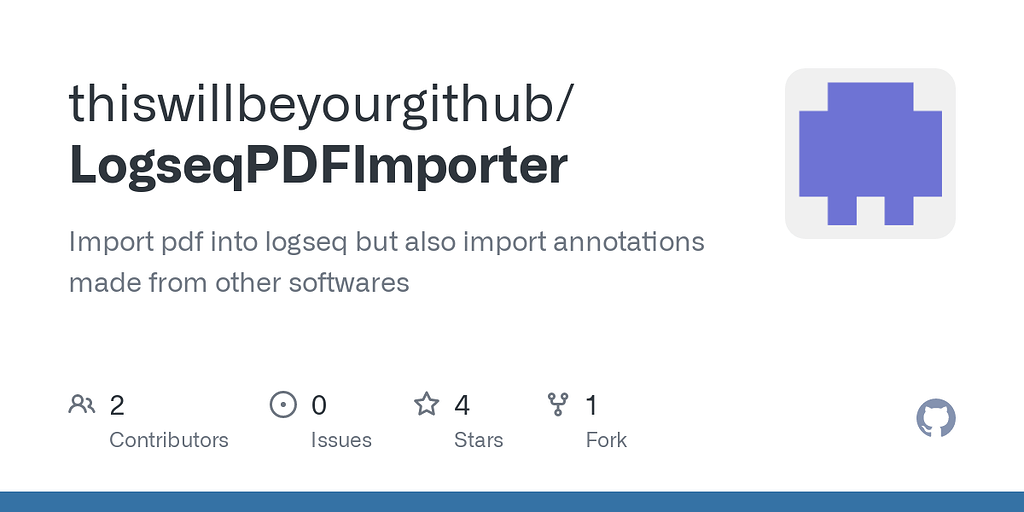 Python script to import pdf annotation to logseq - Look what I built - Logseq