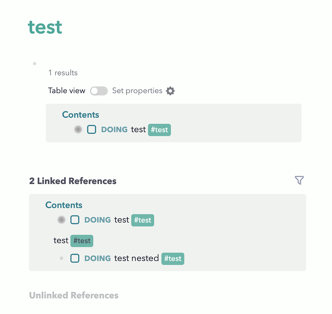 Hint Nested Tasks In Advanced Query Look What I Built Logseq