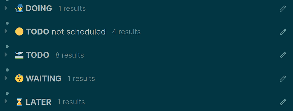Live query block looks bulky - Feature Requests - Logseq