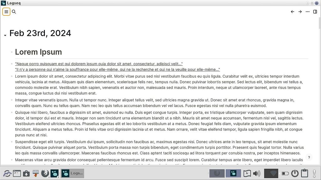 Empty space below folded item in Journal - Questions & Help - Logseq