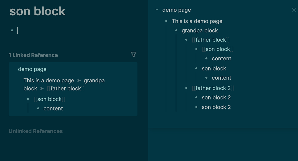 Need help about "Linked Reference" for page - Questions & Help - Logseq
