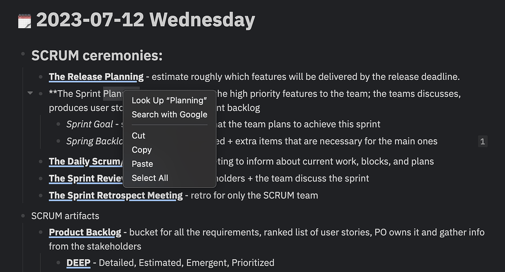 Tooltip (context menu?) suddenly disappeared - Questions & Help - Logseq