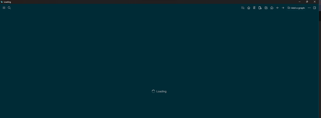 Stuck in Loading frame after last update - Bug Reports - Logseq