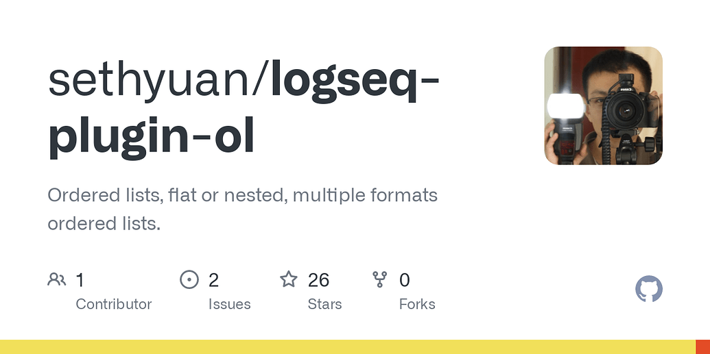 Ordered List Items as Blocks - Feature Requests - Logseq