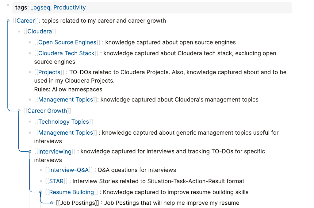 Help with implementing a tag management system - Questions & Help - Logseq