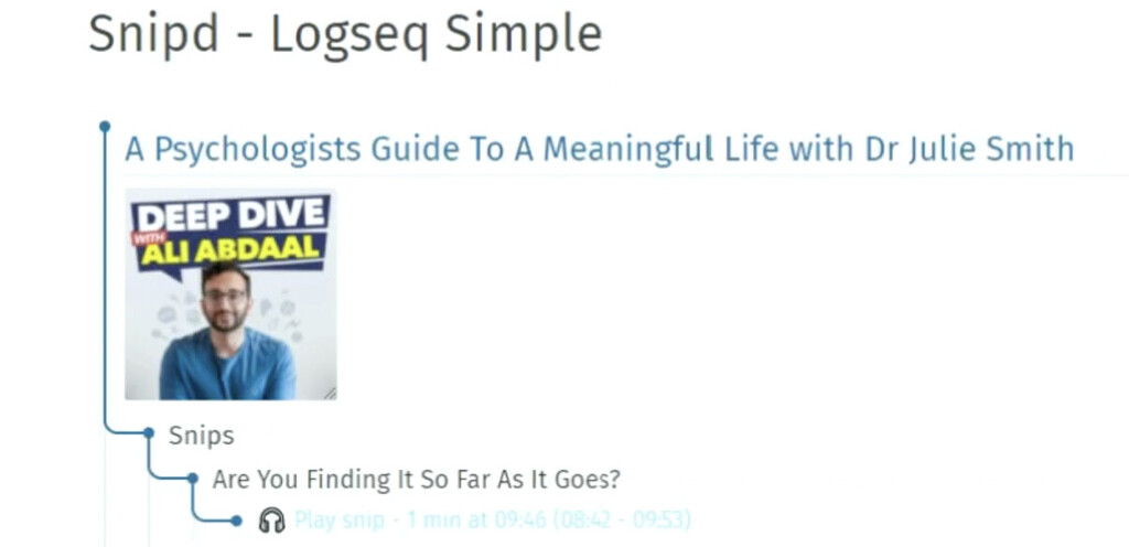 Indentation style﻿ with a line from parent block - Questions & Help - Logseq