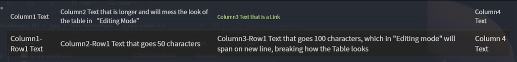 Implement a "live table editing" without going into editing mode - Feature Requests - Logseq