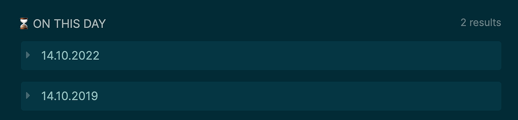 Folding resulting pages of a query - Queries - Logseq