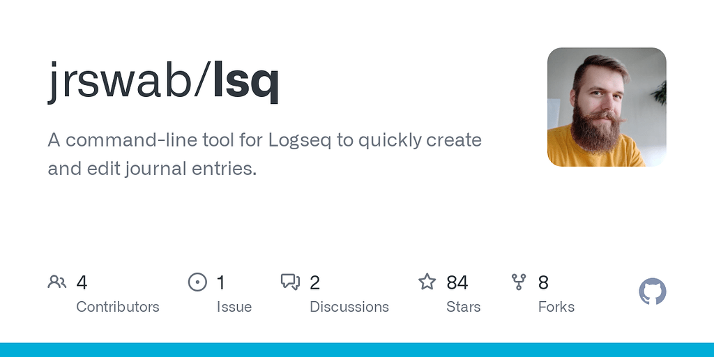 LSQ v1 Is Live! - Look what I built - Logseq