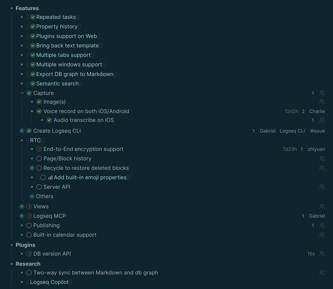 Logseq DB Unofficial FAQ - FAQ - Logseq