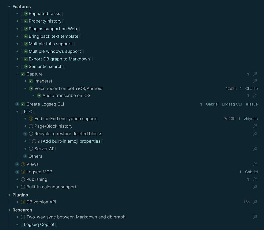 Logseq DB Unofficial FAQ - FAQ - Logseq