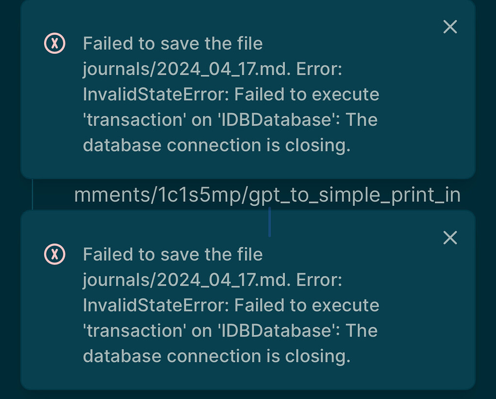 iOS app completely un-usable - Bug Reports - Logseq