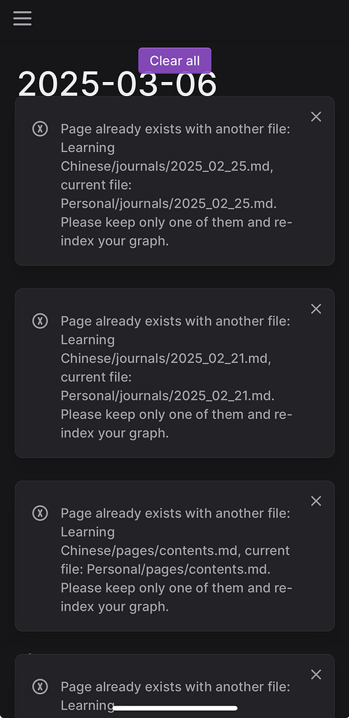 Adding a New Graph, bug? - Questions & Help - Logseq