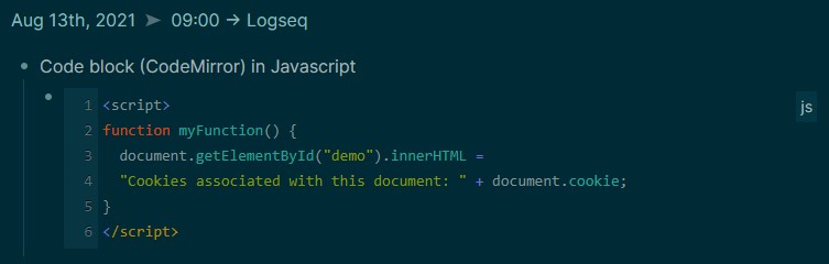Comment In Markdown Code Block Feature Res Logseq