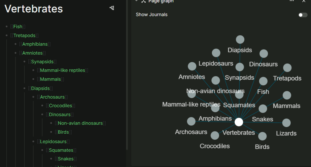 How to achieve how i want my graph to look? - Questions & Help - Logseq
