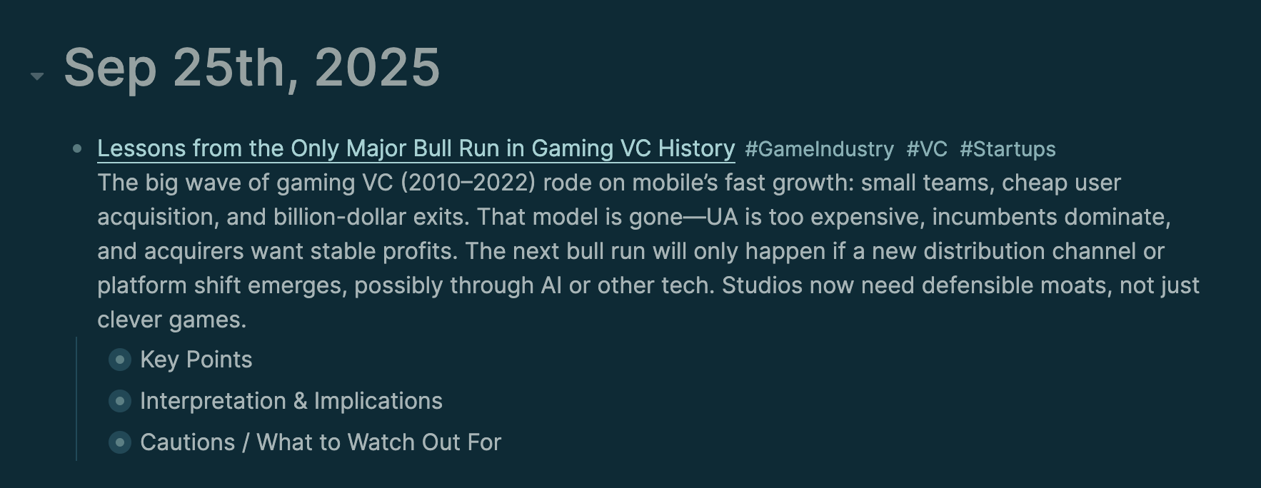 View random entry - Feature Requests - Logseq