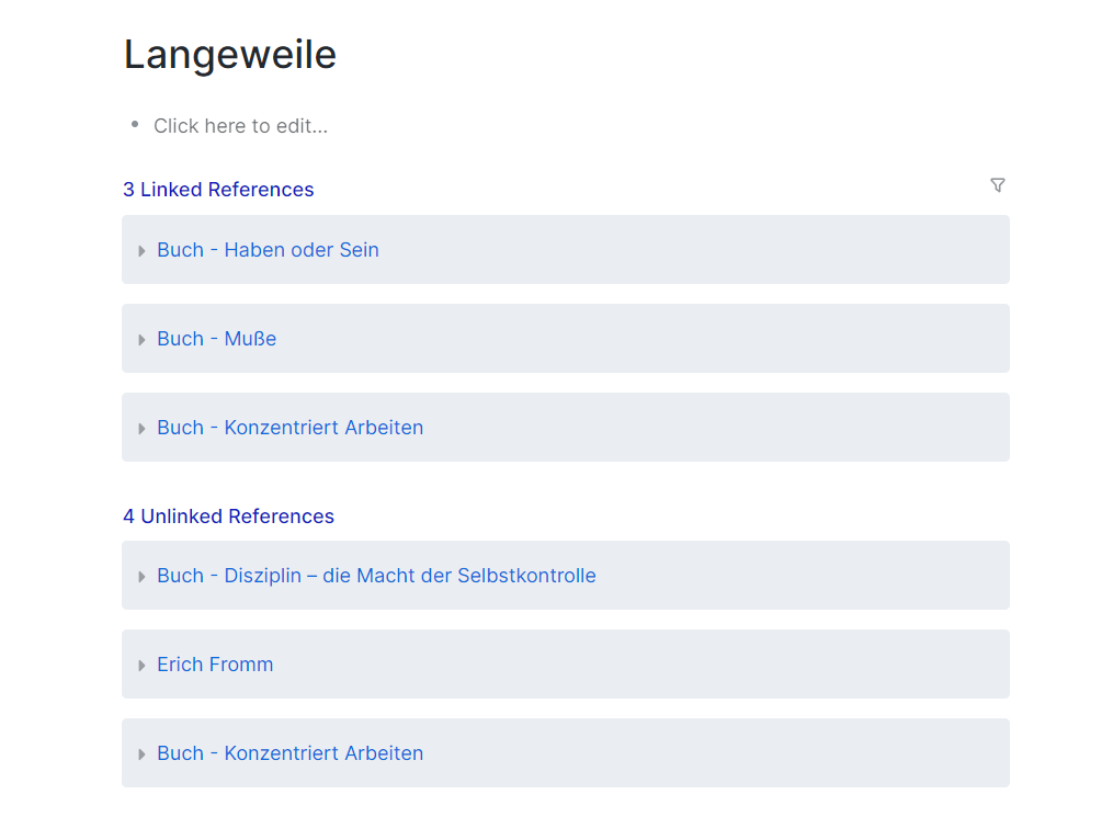 Collapse all blocks in linked references - Questions & Help - Logseq